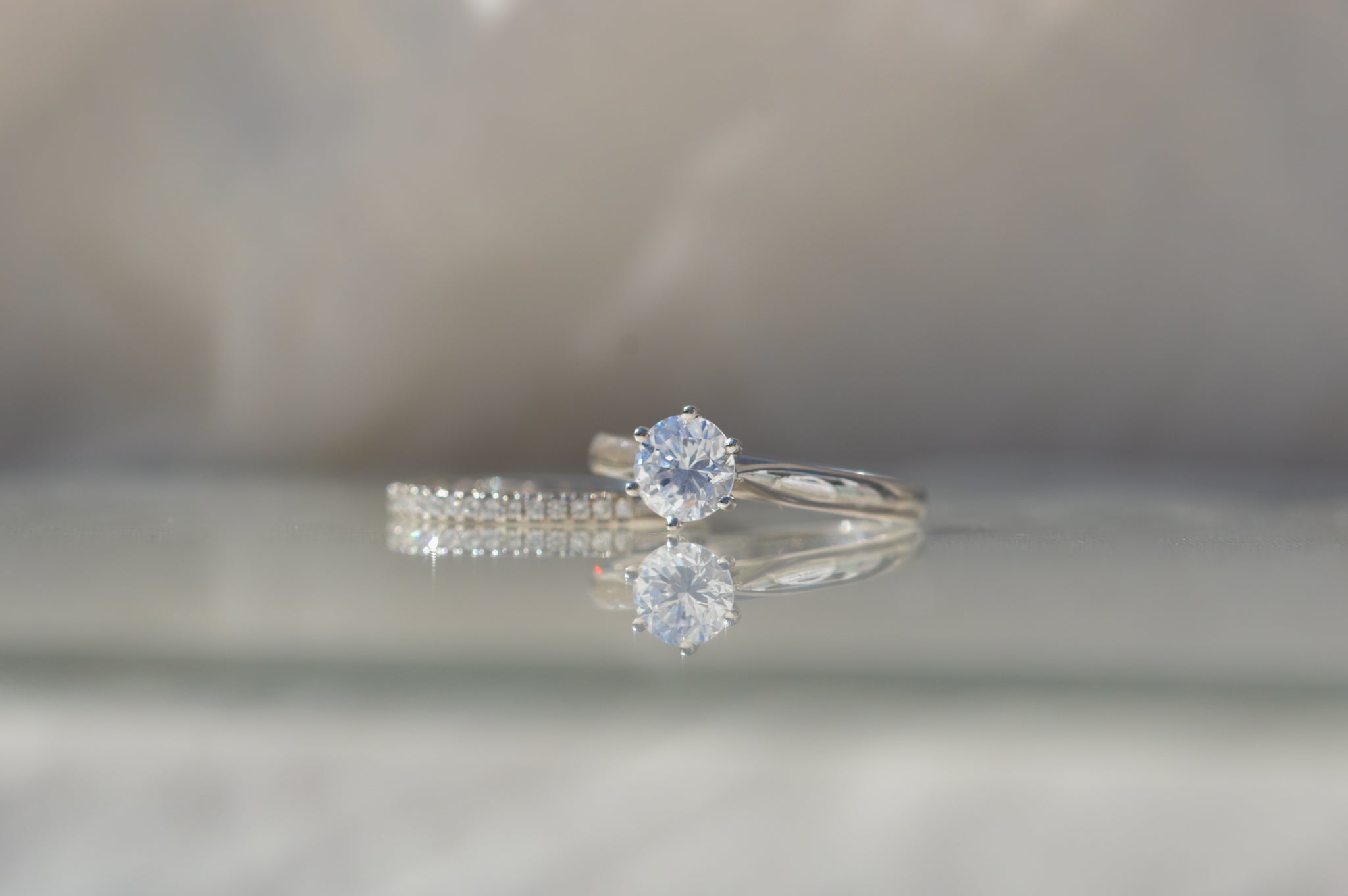 Platinum Diamond Ring – Seoidín