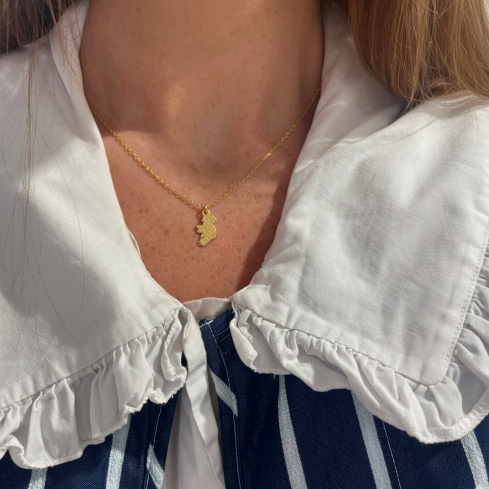 Map of Ireland Necklace – Seoidín