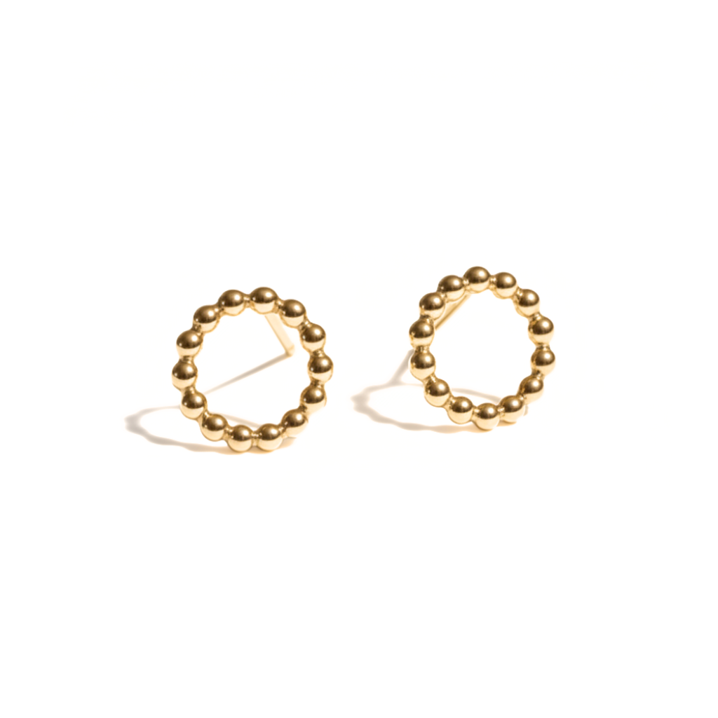 Dotted Circle Studs – Seoidín