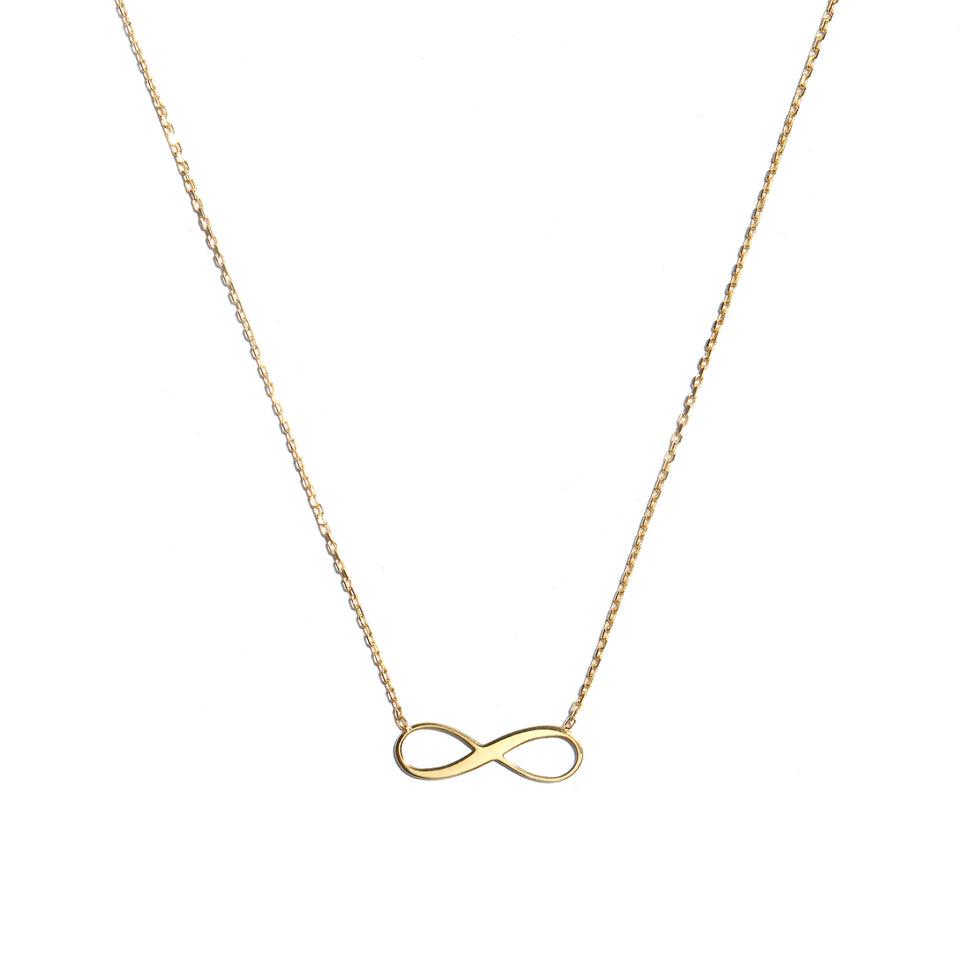Infinity Necklace | 9 Carat Gold Chain | Seoidín Jewellery